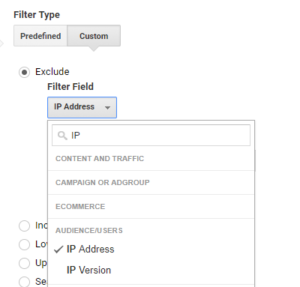 How to exclude your own views (IP address) from Google Analytics